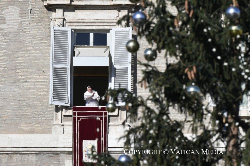 “Neste caminho para o Natal, saberemos dar passos concretos de paz ...