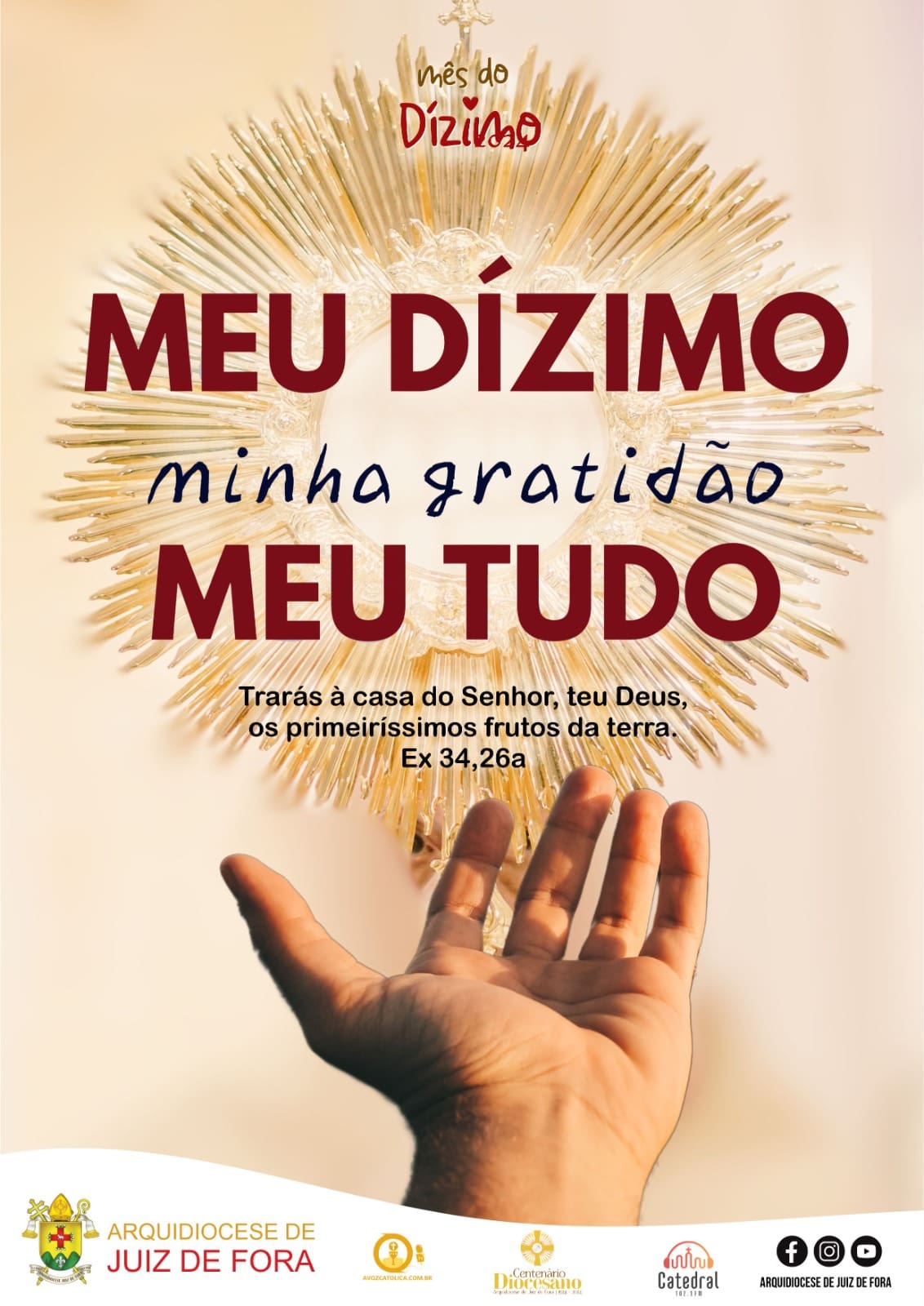 Mês do Dízimo: Arquidiocese de Juiz de Fora reforça o dízimo como gesto ...